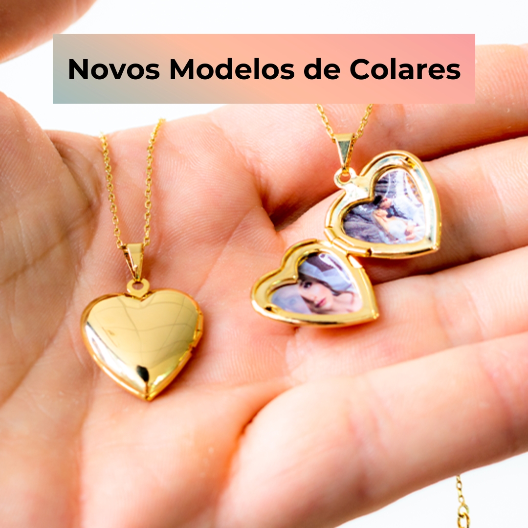 Novos Modelos de Colares Relicário | Blog FotoRegistro